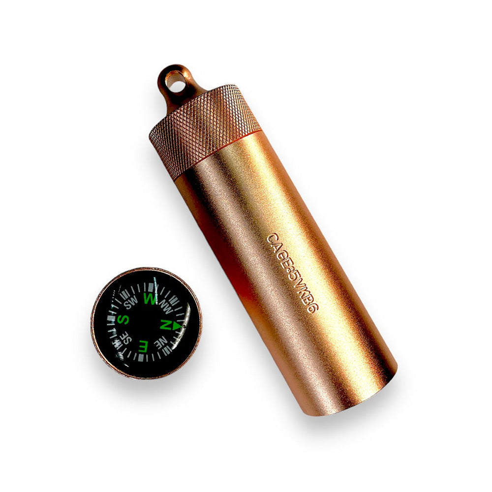 CountyComm Copper Match Compass Capsule