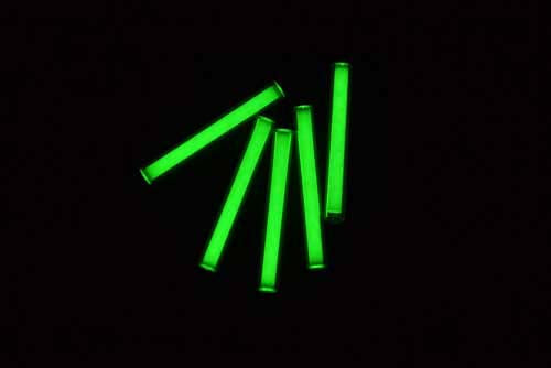 EDC Tritium Vial 3.5mm x 25mm Capsule Green, Blue, Yellow, White...